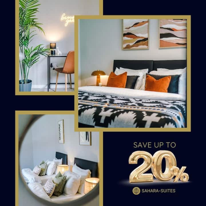 20%off | Modern 4br | Family & Groups | Parking - Harrogate