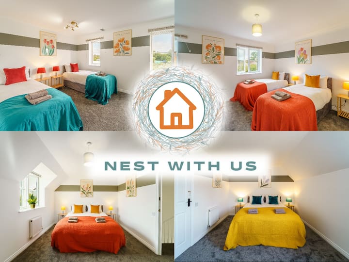 10%off|longstay|contractors|parking|sleeps8|wifi - Swindon