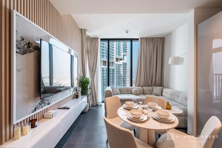 Stylish 1bedroom | Central Sobha Hartland - Dubai Airport (DXB) 