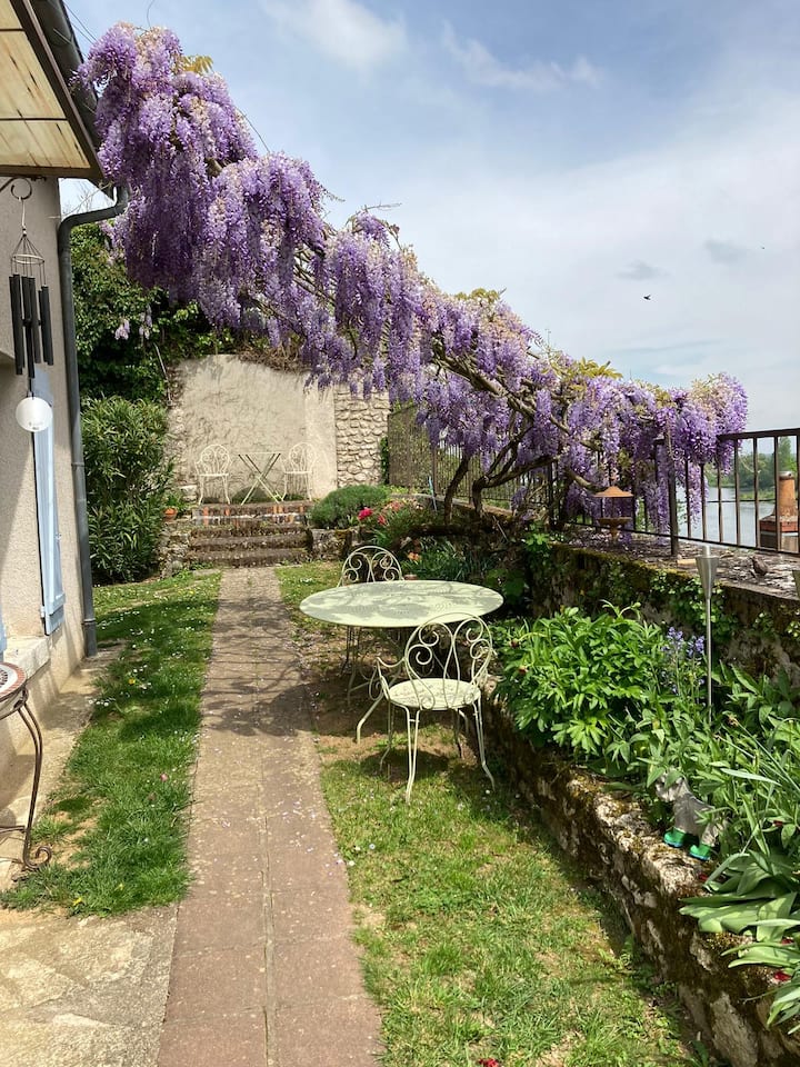Exceptionnelle Vue Loire -Maison De Charme Jardin - Blois