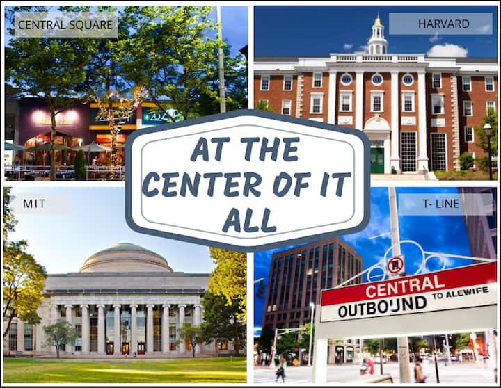 Walk To Central Station | Stylish Cambridge Stay - Cambridge, MA