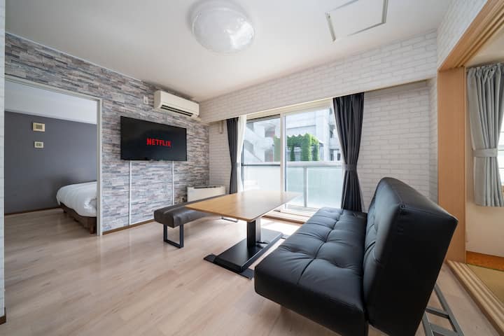 Motto【renovated / 3min To Nishi18-chome Sta / 55㎡】 - Sapporo