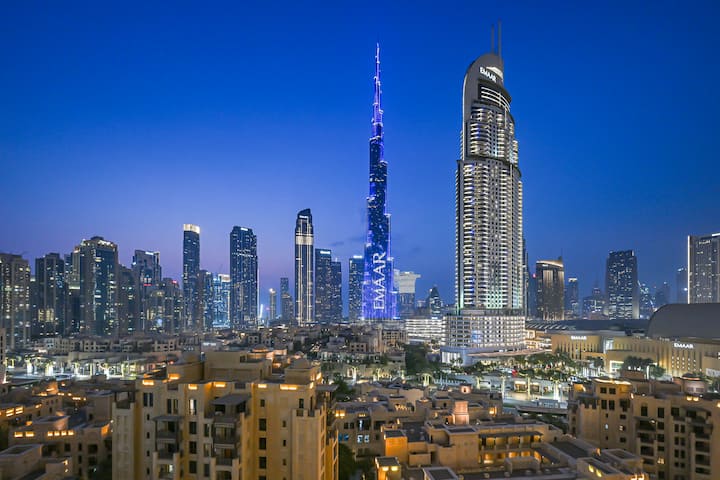 Luxury Apt Burj Khalifa View 5 Min Walk Dubai Mall - Dubái