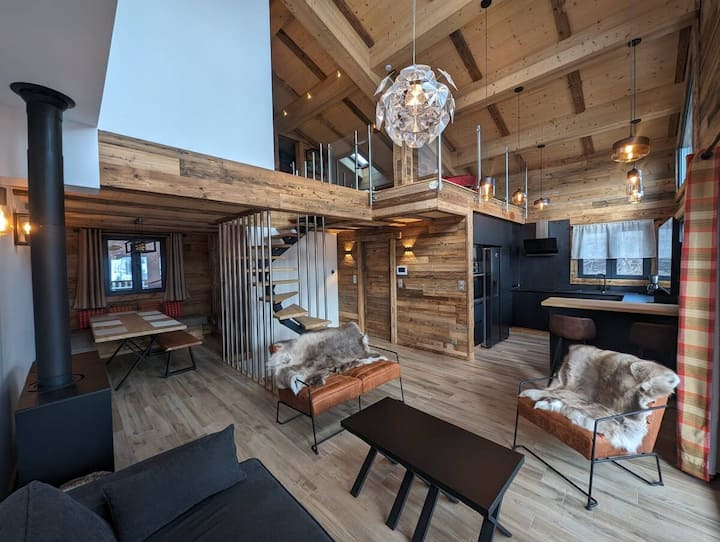 Chalet De Luxe Isola 2000 - Ski Au Pieds & Sauna - Isola