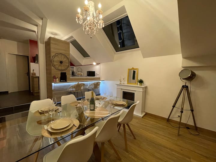 Love Viou - Appt Cozy 6 Pers, Terrasse & Barbecue - Ballon d'Alsace