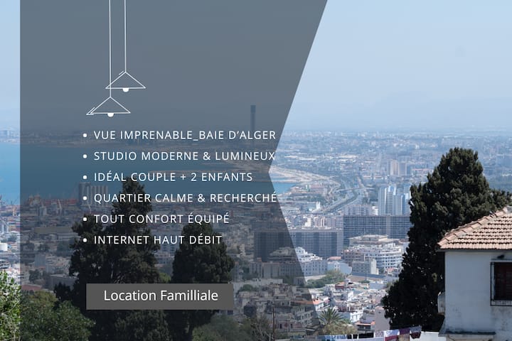 Charmant Studio – Vue Baie D’alger - Algiers