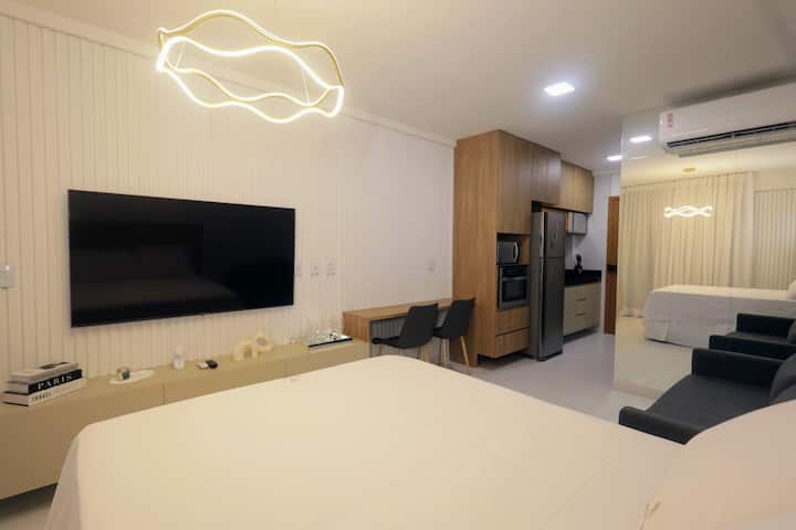 Apt Em Resort | Coz. Complt., Piscinas E Academia - Brasil