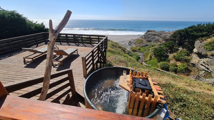 Casa Peumayen Curanipe Maison Avec Accès à La Mer - Chile