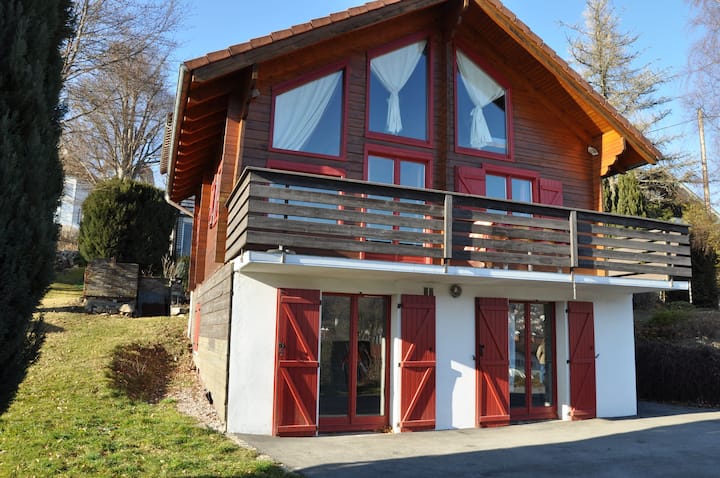 Coteau Des Xettes - Joli Chalet Exposé Plein Sud - Gérardmer