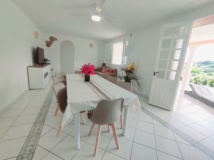 Villa D’exception - Spa Privatif & Vue Panoramique - Martinica