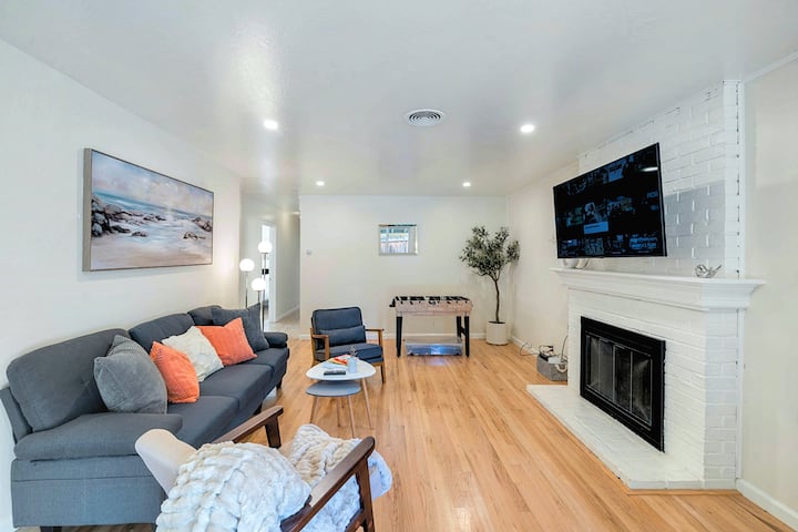 Molivuhomes 3br | Kingbed | Yard | Kid/petfriendly - サンノゼ