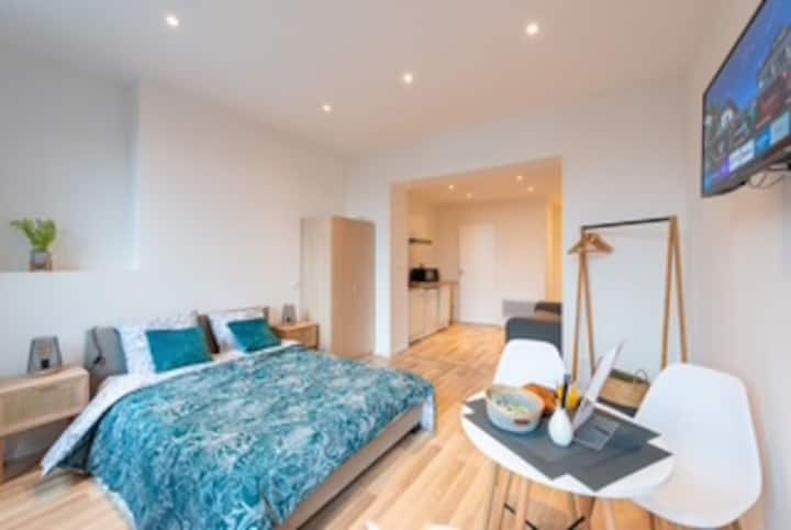 Studio Rdc Avec Jardin Proche Valenciennes 4 Pers - Petite-Forêt