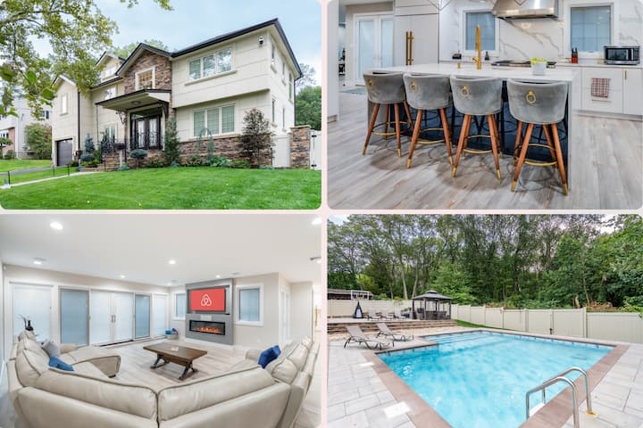‼️ Luxury 6br House With Pool & Outdoor Bbq - Cold Spring Harbor Fish Hatchery & Aquarium