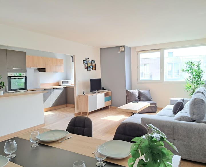 T3bis Lille Centre Avec Métro Et Parking Sécurisé - Lille, France