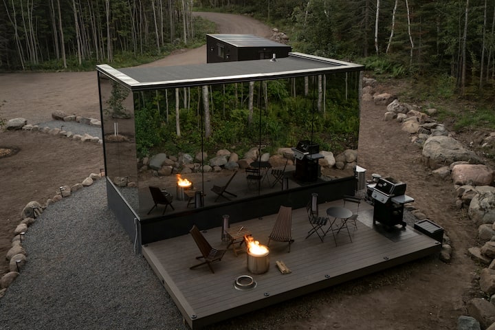 Mirror Cabin + Sauna Near Golf, Ski, Hikes, Winery - Lutsen, MN