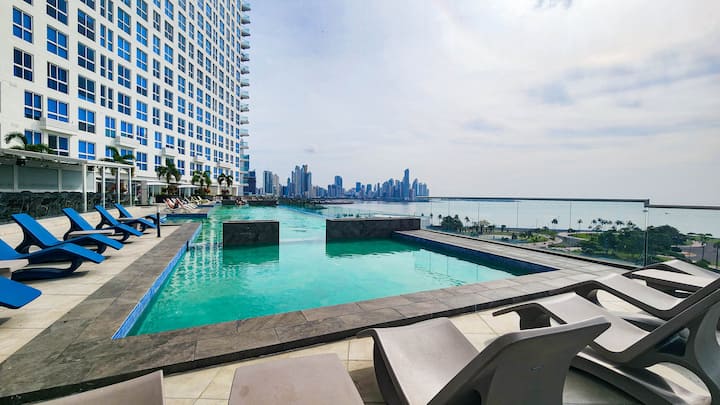 Apartamento Con Vista A La Bahía De Panamá - Panama City