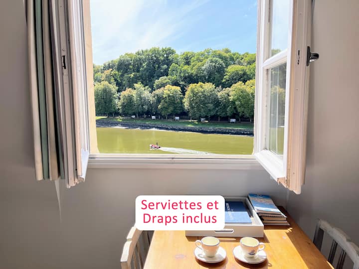 Vue Magnifique - Appartement Charmant Sur Le Port - Auray