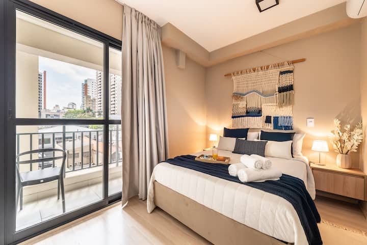 Lindo Apto De 2 Quartos Oscar Freire Pinheiros - Pinheiros