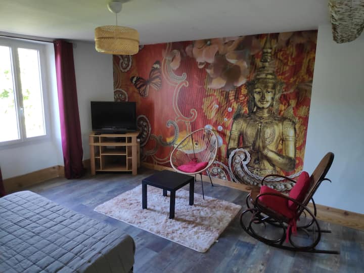 Chambre Double Coté Jardin à 4 Min De Mirepoix - Mirepoix