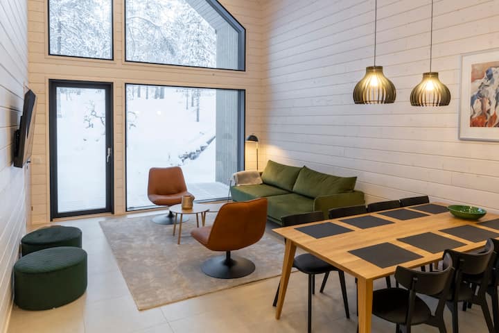 Villa Quu A – Superior 4bd Detached Villa, Wi-fi - Äkäslompolo