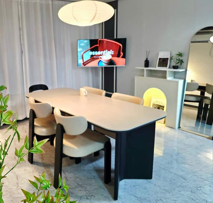 부사동#도심속모던#5인#야구장#대전빵투어#무료주차#3bed - Daejeon