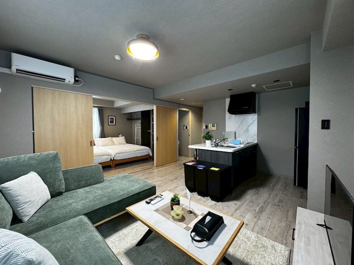 Grace Garden802【3min Walk To Bus Center Sta / 59㎡】 - Sapporo