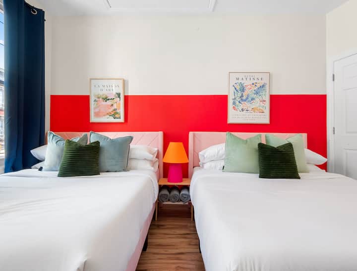 Cute 4br 2ba, 6 Qn Beds, Sleeps 12 Near Nyc - Hoboken, NJ