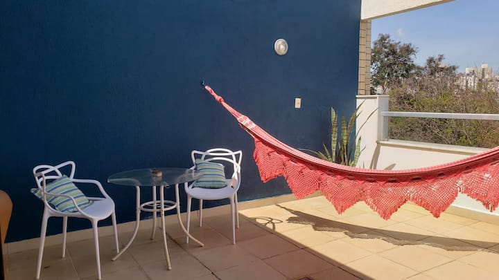 Studio Cobertura: Linda Vista E Amplo Terraço - Vitória