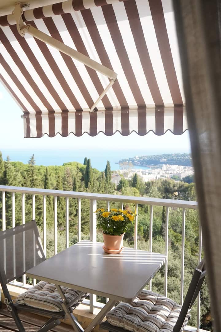 Casa Mare - Vue Mer, Home-cinéma, Parking - Roquebrune-Cap-Martin