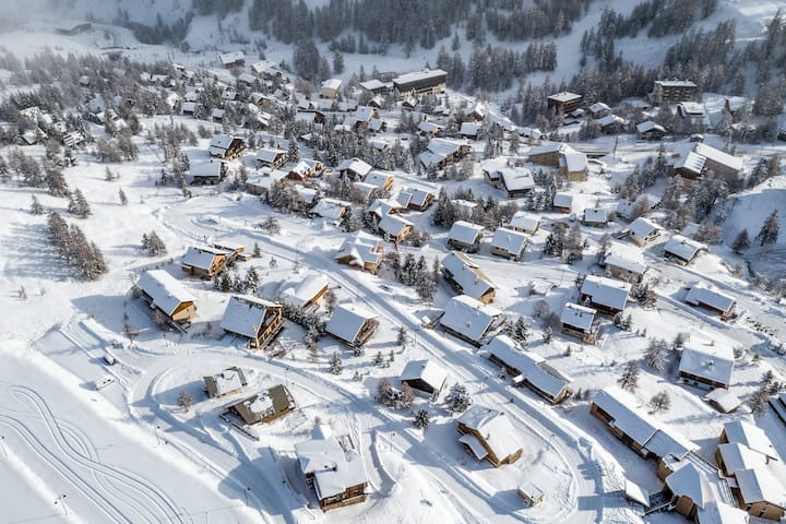 Chalet Perce Neige Vars Les Claux Pieds Des Pistes - Vars