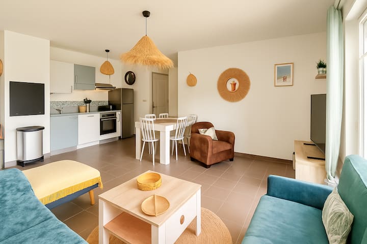 Appartement Cosy Avec Grand Jardin Privatif - Cap Ferret