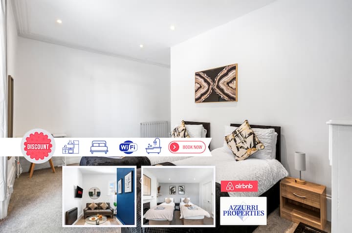 Family Haven|brighton|spacious Stay|wifi|sleeps8 - Brighton Marina