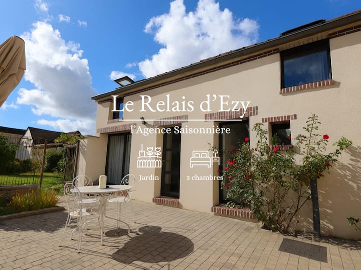 Le Relais D'ezy - 3 Chambres - Jardin - Anet