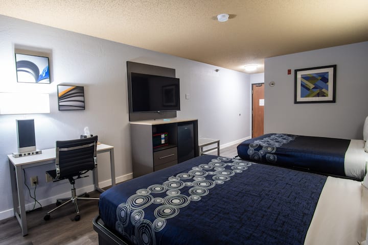 Blue Way Inn Eagan - Standard 2 Queen Bed Ns - Apple Valley, MN