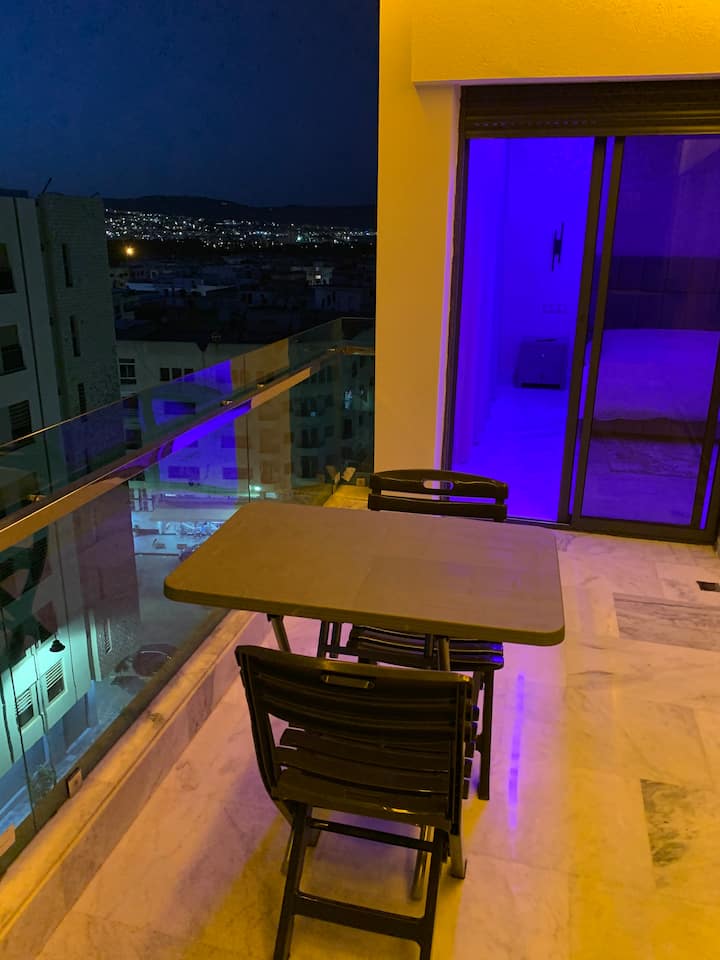 Luxe • Centre-ville • Vue Sublime • à 1 Mn Du Parc - Fez