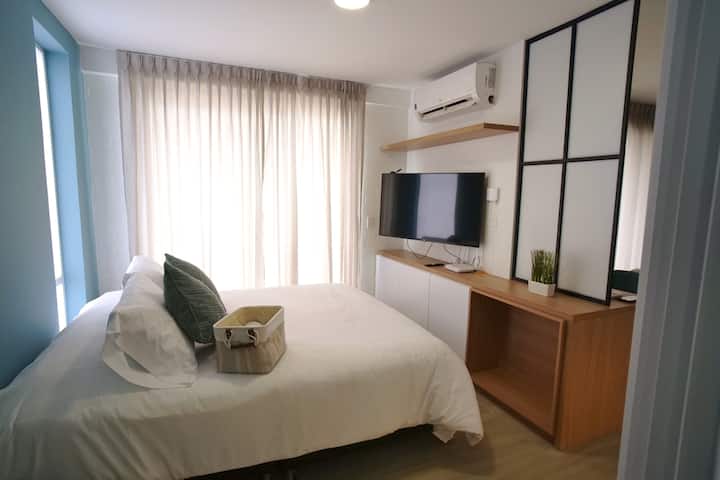 Loft Lujo Novaflora | Piscina Rooftop | Gym | A/c - Yumbo