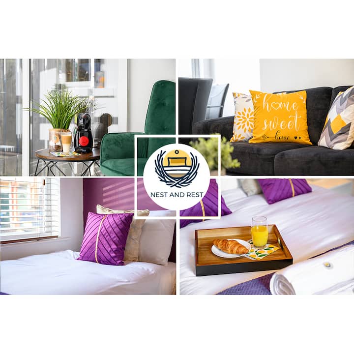 Bright & Cosy 3-bed Reddish Home Near Manchester - Glossop