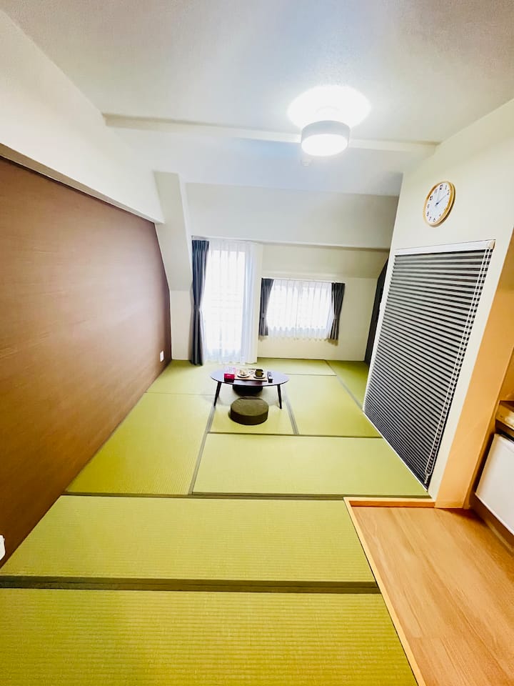 【福の荘 美野島703室】市中心部 |博多駅近く |新リフォーム |スーパー徒歩3分 |Wifi無料 - Fukuoka