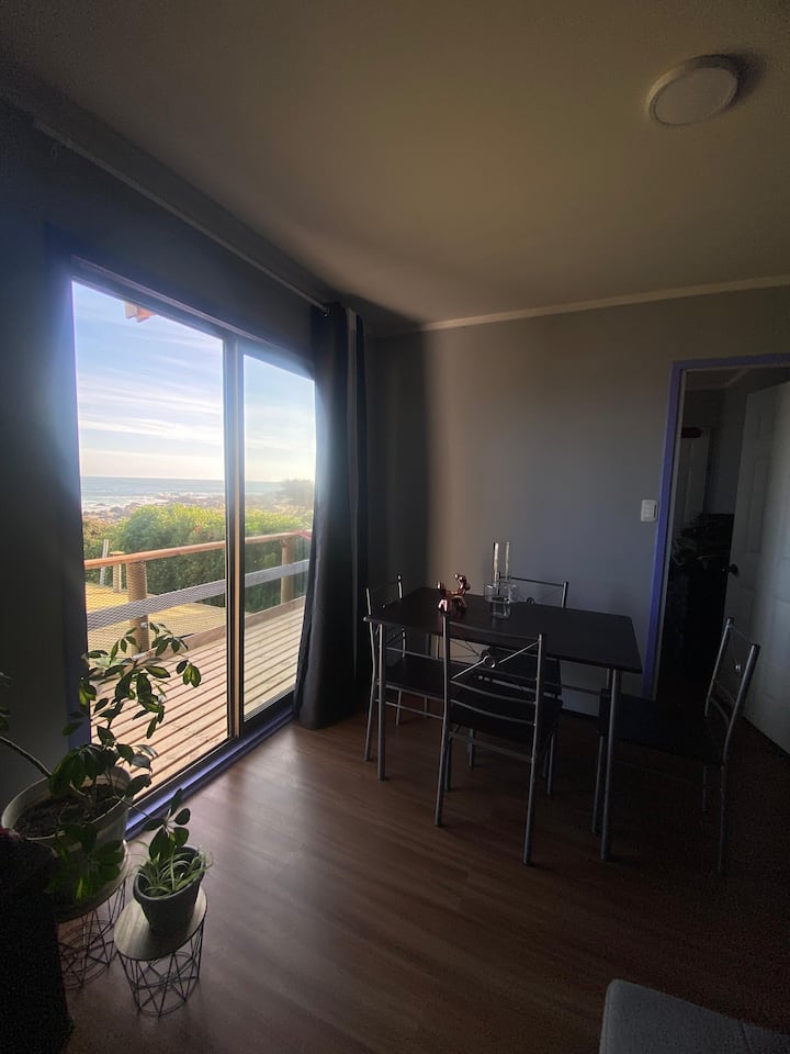 Moderno Depto. Frente Al Mar - El Tabo