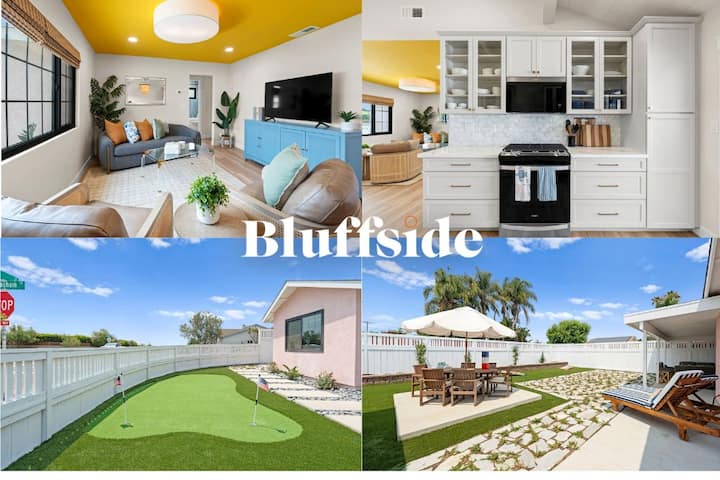 New Modern Luxury, 3/2 Fam Friendly, Bbq, Central! - Encinitas, CA