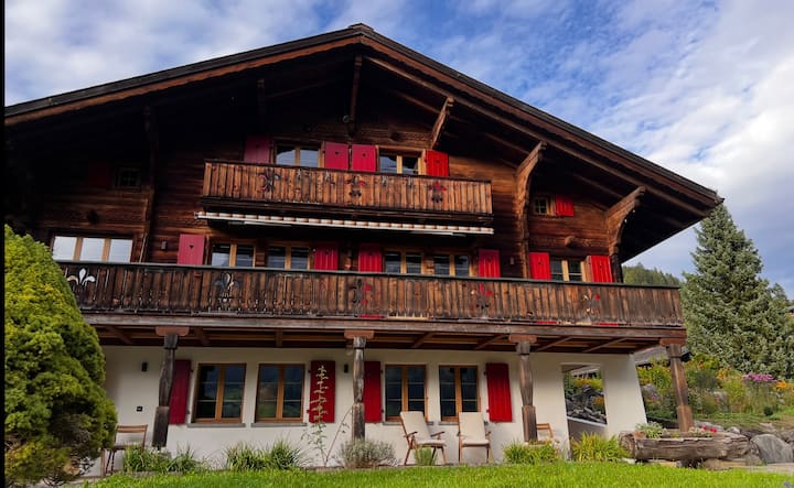 Authentique Chalet Entier Pour 4 à 6 Personnes - Grindelwald