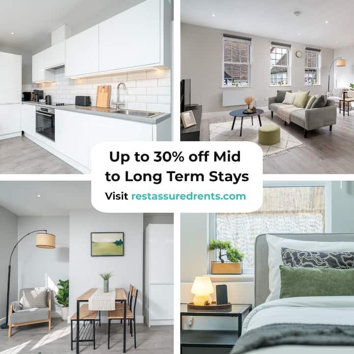 30% Off Monthly | 1 Bed | Kingston Upon Thames - Surbiton