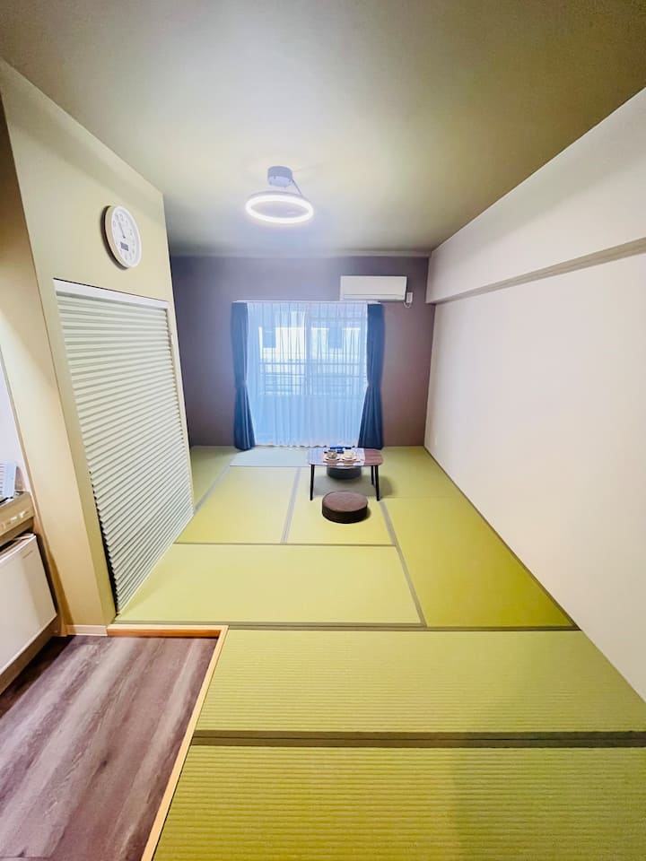 【福の荘 美野島302室】市中心部 |博多駅近く |新リフォーム |スーパー徒歩3分 |Wifi無料 - Fukuoka
