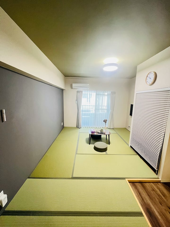 【福の荘 美野島203】博多駅近く便利な立地 |新リフォーム |Wifi無料 - Fukuoka