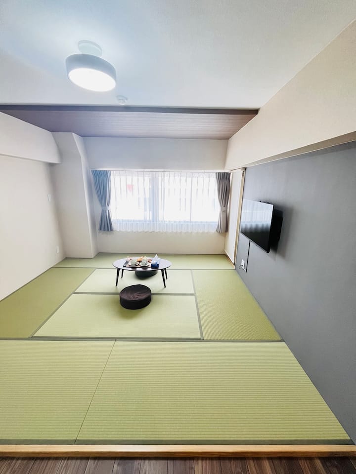 【福の荘 美野島601室】市中心部 |博多駅近く |新リフォーム |スーパー徒歩3分 |Wifi無料 - Fukuoka