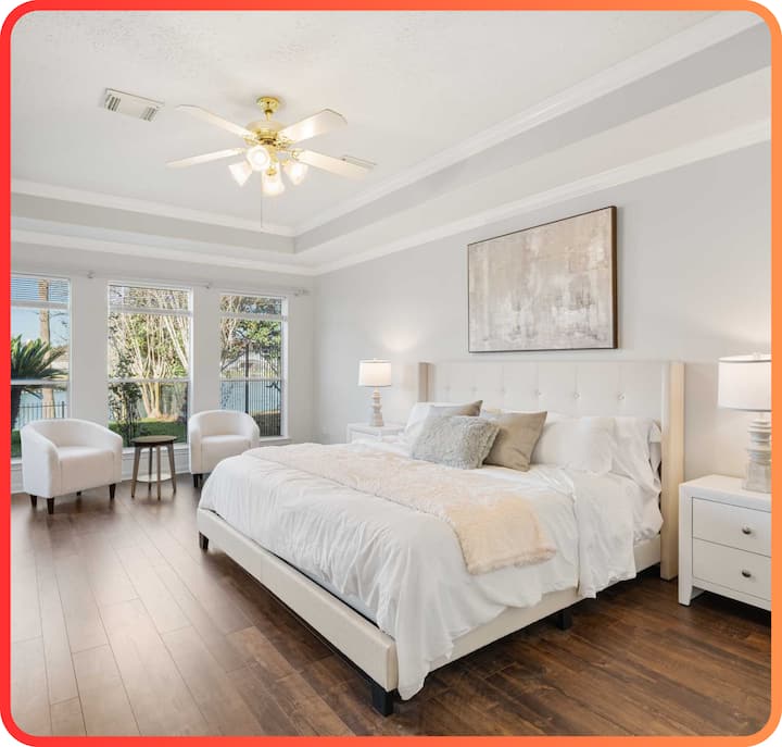 Serene 4br Gem | Home Office | Fenced Yard G#42282 - Missouri City, TX