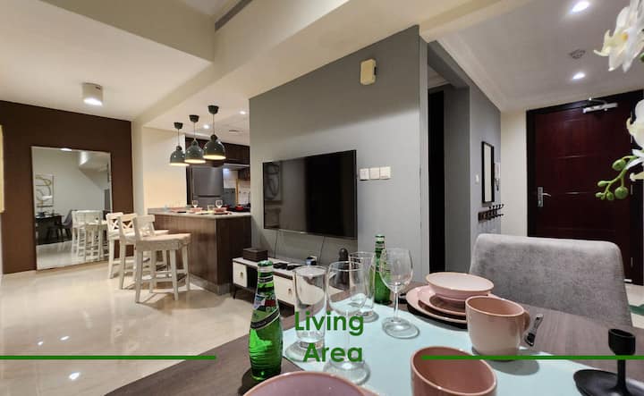 Big Family House, 2br In The Heart Of Lusail - Qatar