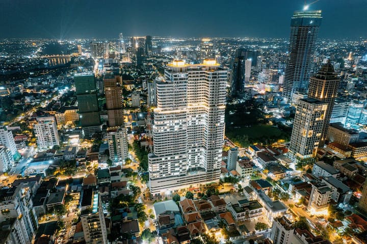 Ideal For Nomads Bkk1 Studio With Free Cafe &Wi-fi - Phnom Penh