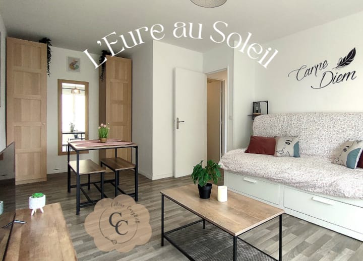 L'eure Au Soleil, Avec Balcon Et Wifi - Évreux