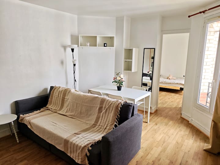 4 People Warm Apartment Near Zenith La Villette - Paris